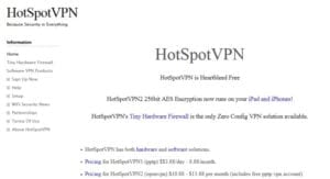HotSpotVPN Review